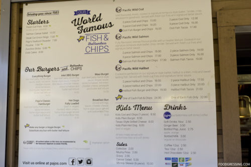 Port Moody Rocky Point Park: Pajo's Fish and Chips - Foodgressing