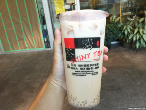 Burnaby Crystal Mall Bubble Tea: Shiny Tea - Foodgressing