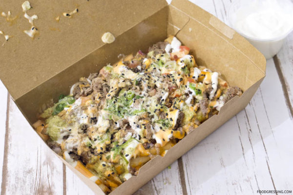 Korean Burrito and Poutine by TAKO via Foodora - Foodgressing
