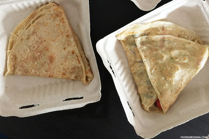 Brunch crêpes by Cafe Gypsy Rose via foodora | Foodgressing