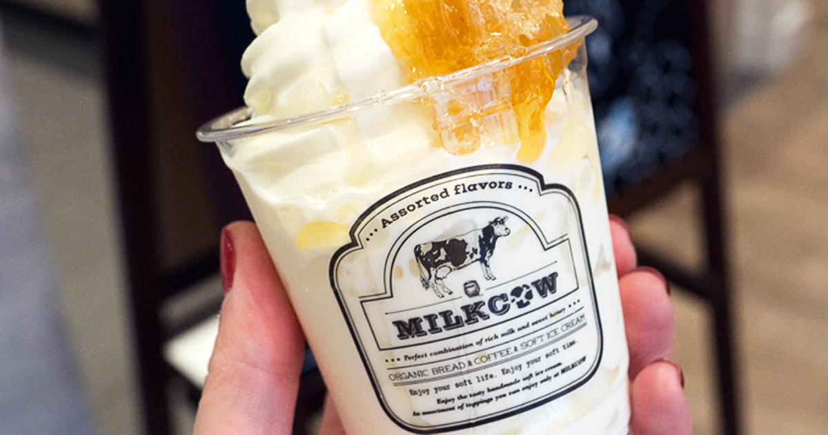 New Korean Dessert Cafe: Milk Cow Cafe - Foodgressing