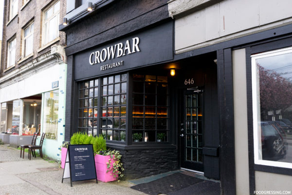 Crowbar in Fraserhood: Champagne Sabering, Dinner & Creative Cocktails