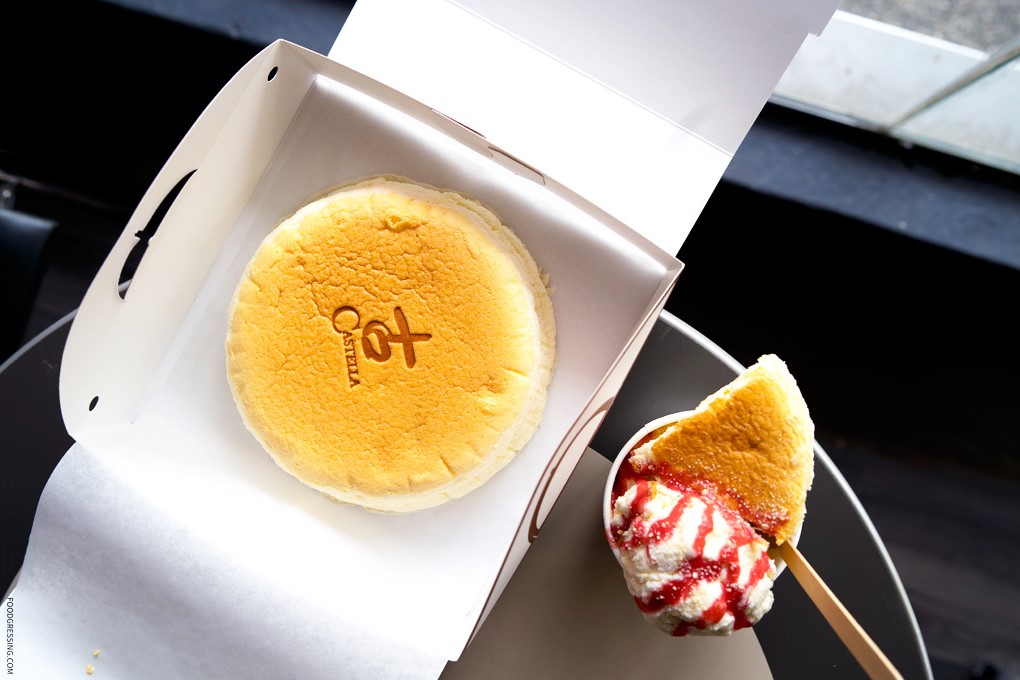 New Vancouver Japanese Cheesecake Shop on Robson: Castella Cheesecake
