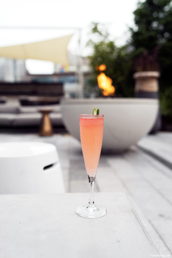 Vancouver Rooftop Patio Dining: D/6 Bar & Lounge at Parq Vancouver