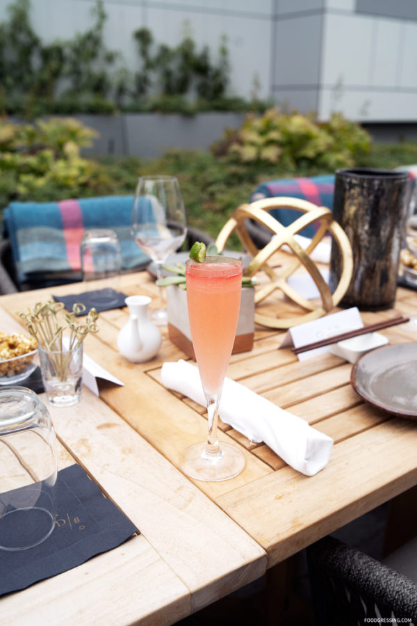 Vancouver Rooftop Patio Dining: D/6 Bar & Lounge at Parq Vancouver