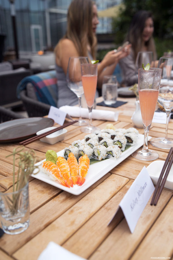 Vancouver Rooftop Patio Dining: D/6 Bar & Lounge at Parq Vancouver