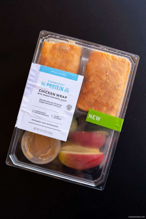 Starbucks Chicken Wrap Protein Box [Review] - Foodgressing
