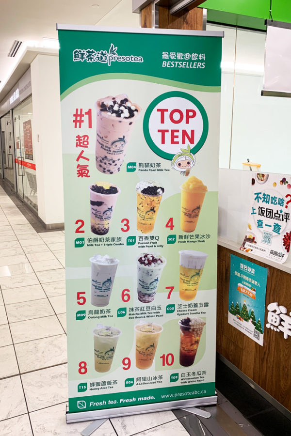 Best Selling Presotea Drinks - Top 10 Presotea Drinks | Foodgressing