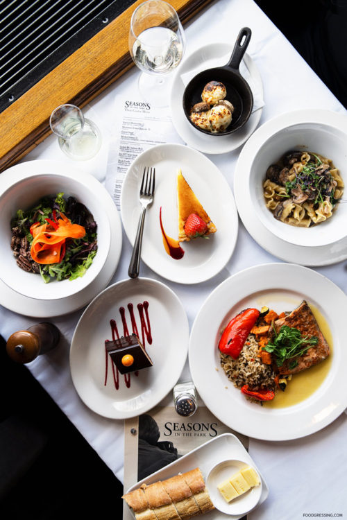 Seasons in the Park New Prix-Fixe Weekday Lunch Menu + GIVEAWAY!