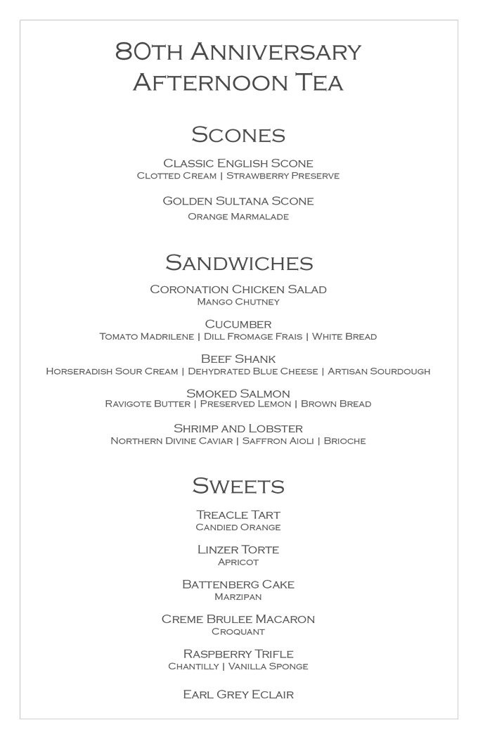 Fairmont Vancouver 80th Anniversary Afternoon Tea 2019 | Foodgressing