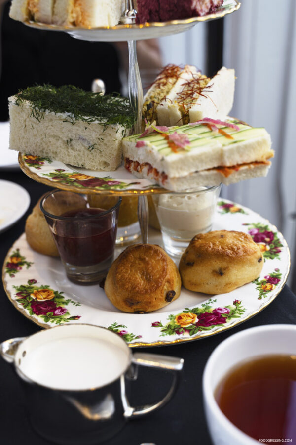 Fairmont Hotel Vancouver Afternoon Tea in the Window - Foodgressing