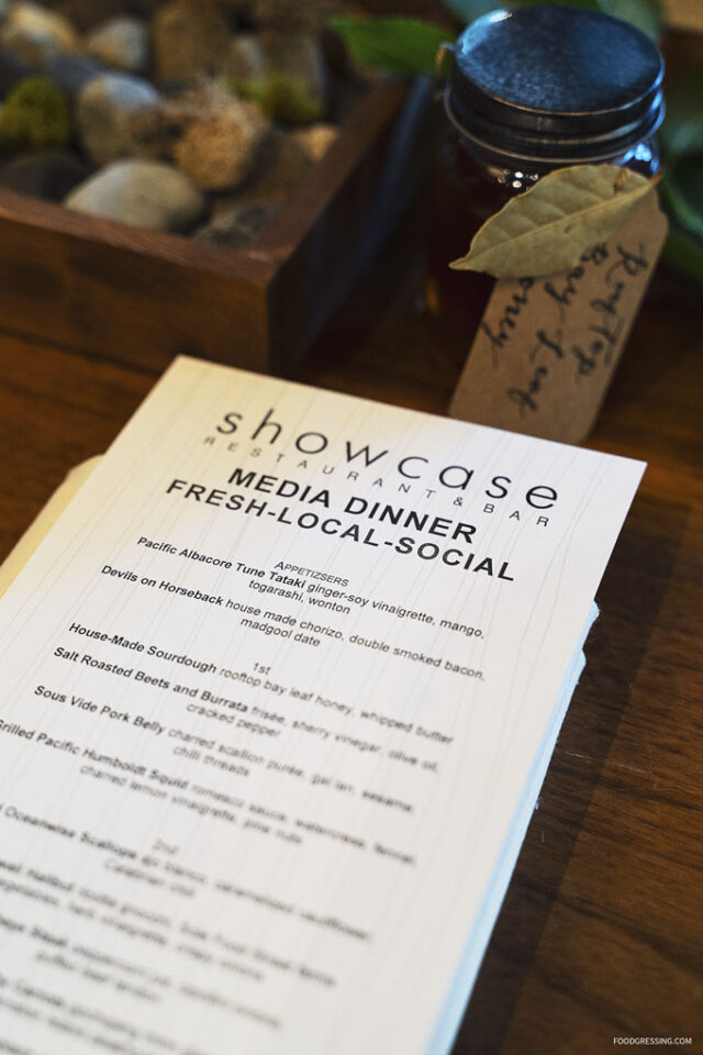 Showcase Restaurant & Bar Refreshes Menu for Family-Style Sharing