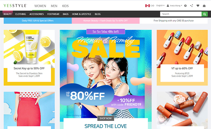 YesStyle Referral Influencer Code for New and Existing Customers