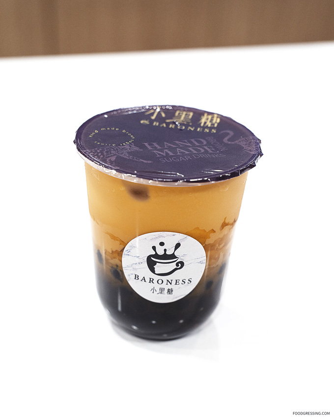 Baroness Bubble Tea in Vancouver: 小黑糖 - Foodgressing