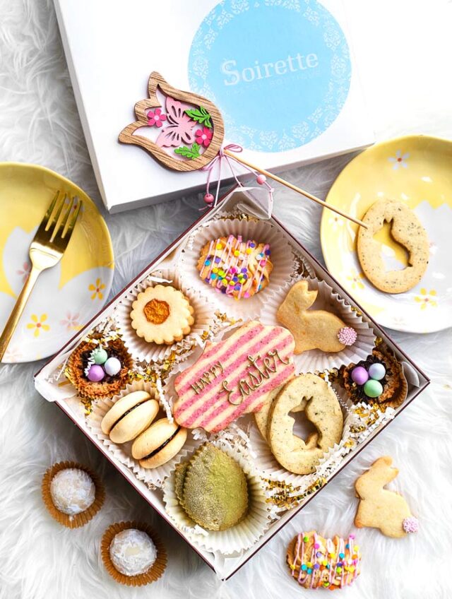 What's in Soirette's Easter Cookie Gift Box 2020 - Foodgressing