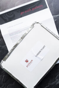 Gotham Steakhouse Takeout: Legendary Cheese Toast | Foodgressing