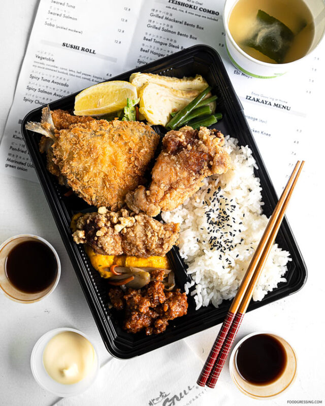 Guu Davie offering Bento Boxes for Take-Out Menu - Foodgressing