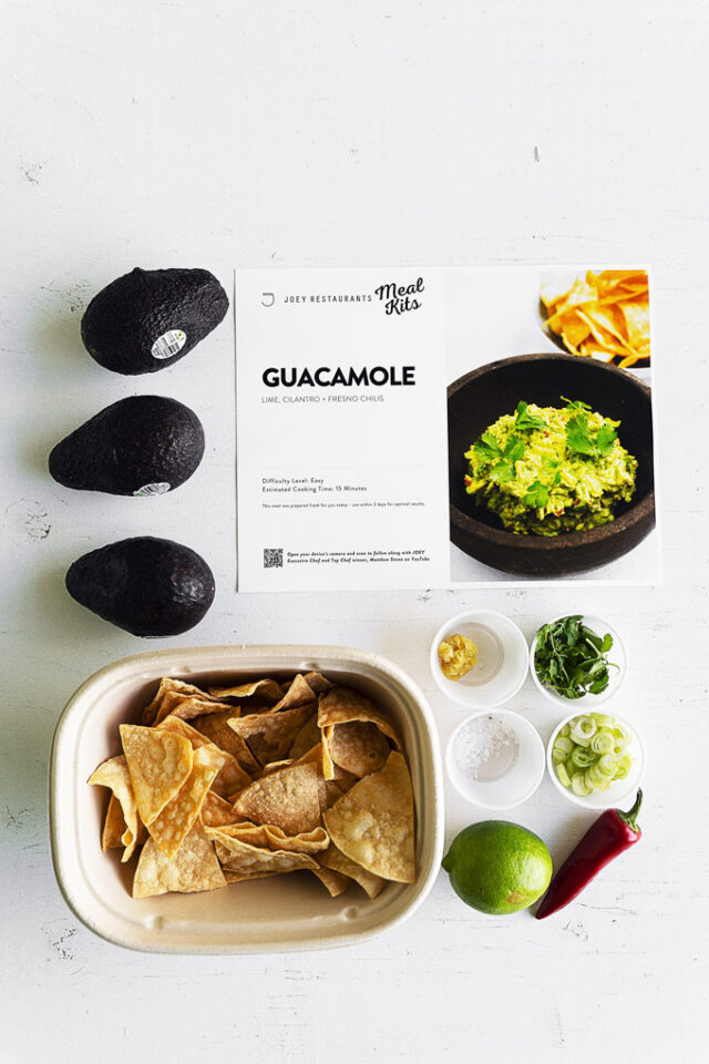 Joey Restaurants DIY Guacamole Kit - Foodgressing