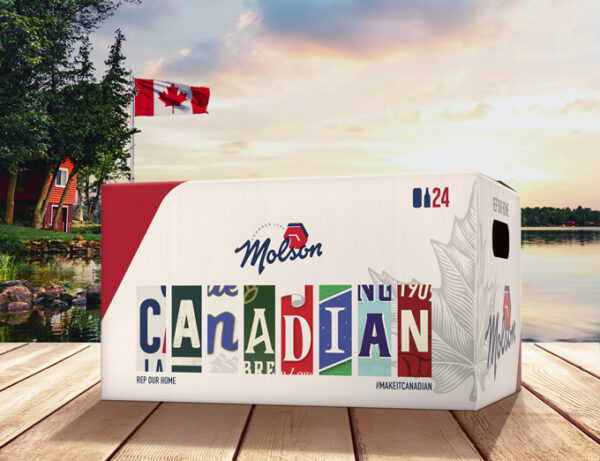 Molson Canadian Case of Beer featuring Canadian Beer Brands