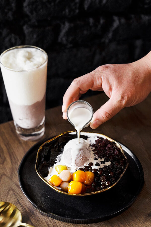 T-Fresh 嚐仙 Richmond: Handmade Taro Balls, Mashed Taro