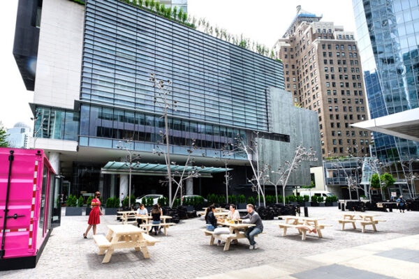 Fairmont Pacific Rim Summer Outdoor Pop-up Patio Full-Service Dining