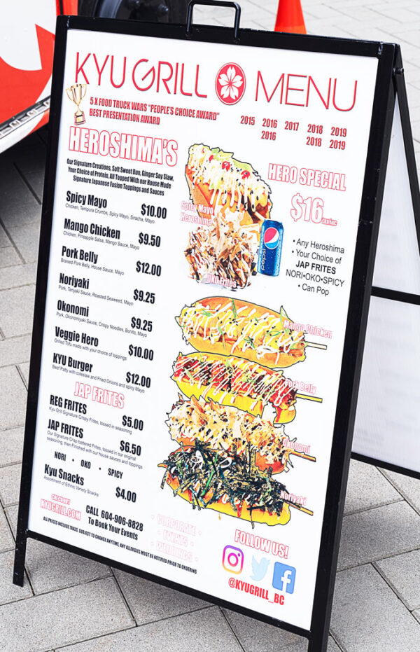 Kyu Grill: Vancouver Food Truck Serving Japanese-Hawaiian Sandwiches