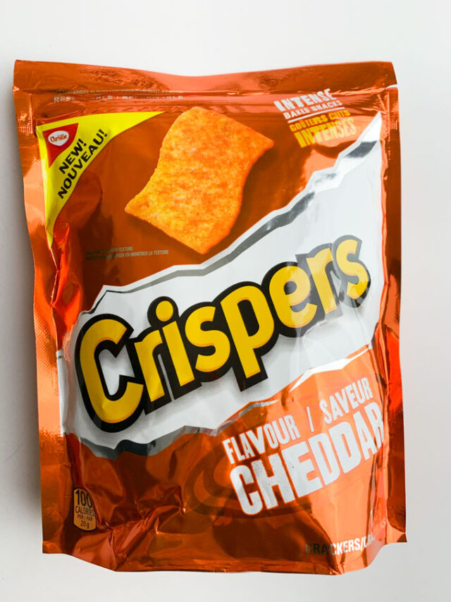 New Crispers Cheddar Review: Taste, Price, Nutrition, Made in Canada