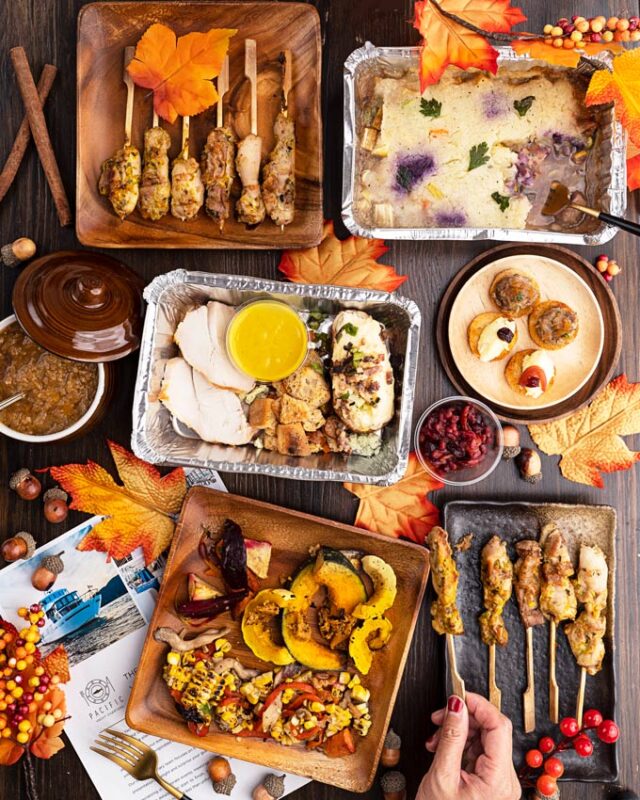 Pacific Yacht Charters Off The Boat Catering: Thanksgiving - Foodgressing