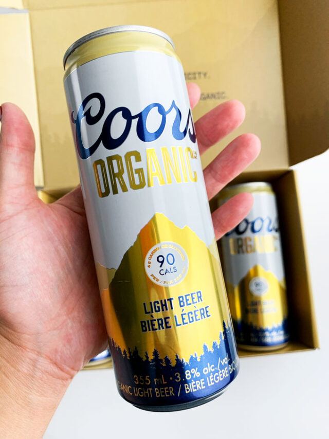 Coors Organic Beer: Simple, Light, Fresh Clean Taste, Certified Organic