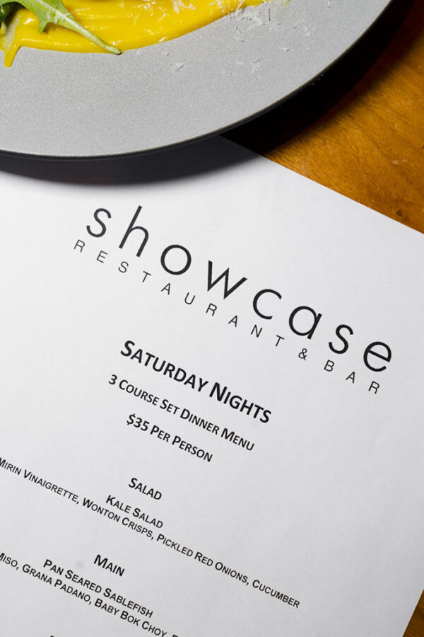 Showcase Restaurant Saturday Dinner Service Returns - Foodgressing