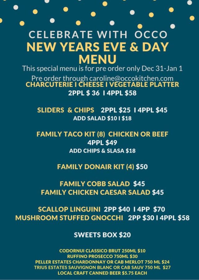 Ottawa New Year's Eve 2020 | New Year's Day 2021 - Foodgressing