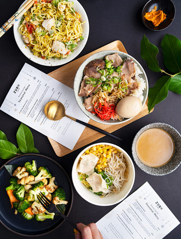 Zubu Seasonal Menu: Kerrisdale, Metrotown, Olympic Village