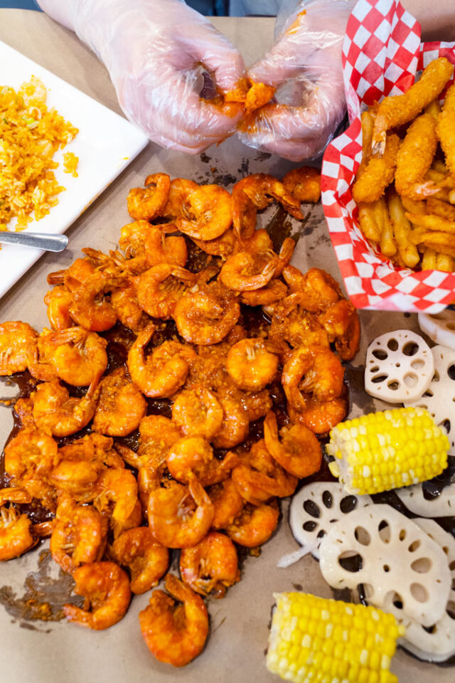 The Captain's Boil Headless Shrimp Promotion - Foodgressing