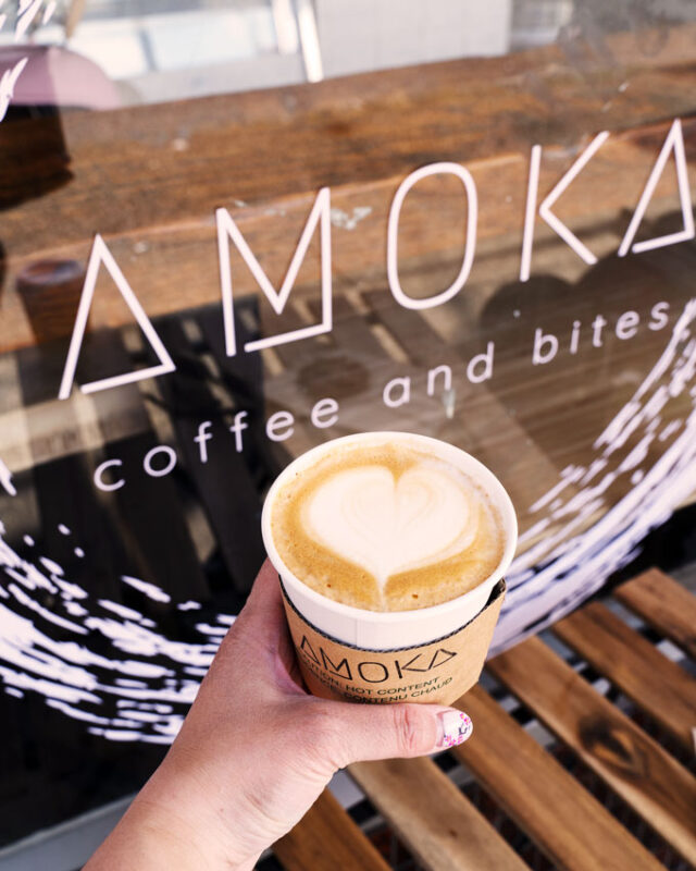 Amoka Coffee and Bites Vancouver: New Davie Coffee Shop