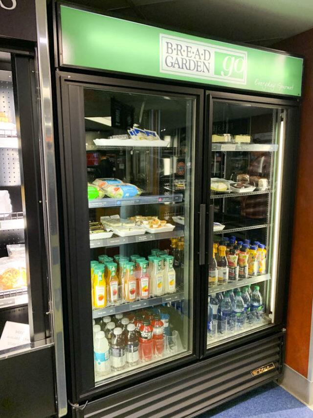 BC Ferries Coastal Cafe Menu, White Spot, Self-Serve, Food and Drinks