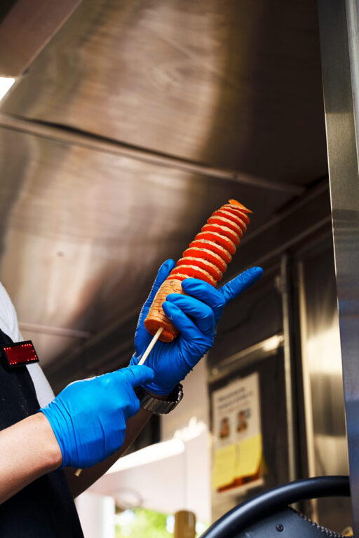 Tornado Potato Food Truck Vancouver: Deep Fried Spiral Potato