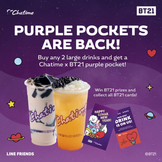 Chatime BT21 Campaign to Celebrate Lunar New Year