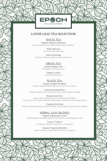 The Ritz-Carlton, Toronto Presents Afternoon Tea at EPOCH Bar