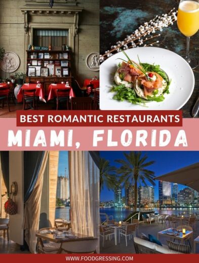 Best Romantic Restaurants in Miami Florida: 12+ Date Night Spots