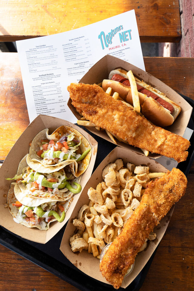 Neptune's Net Malibu California 2022 Visit: Casual Seafood Fare [Review]