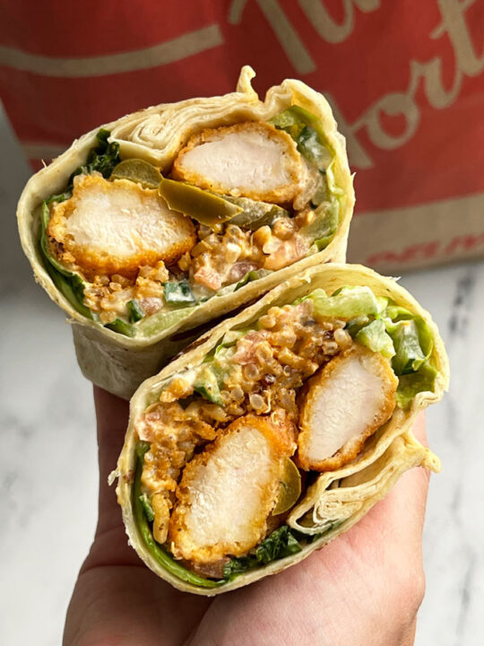 Tim Hortons Loaded Wraps: Flavours, Prices, Ingredients, Calories