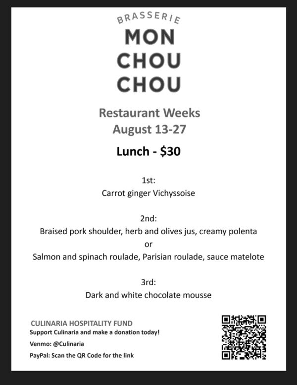 Culinaria San Antonio 2022 Restaurant Week August Texas: Menus