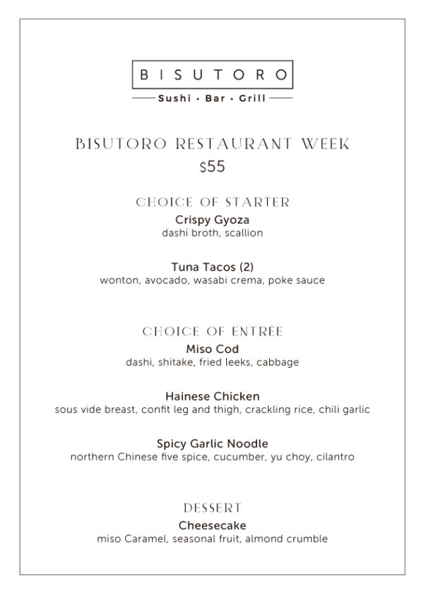 Arizona Restaurant Week 2022 Fall Sept: Menus Highlights Dates