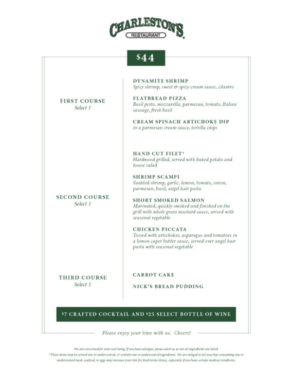 Arizona Restaurant Week 2022 Fall Sept: Menus Highlights Dates