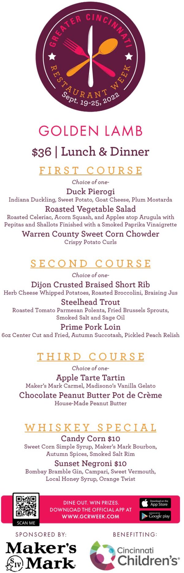 Greater Cincinnati Restaurant Week Restaurant Week 2022 Ohio