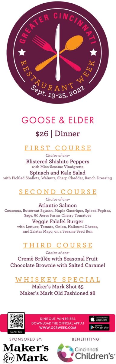 Greater Cincinnati Restaurant Week Restaurant Week 2022 Ohio