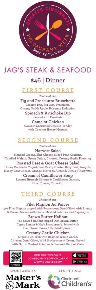 Greater Cincinnati Restaurant Week Restaurant Week 2022 Ohio