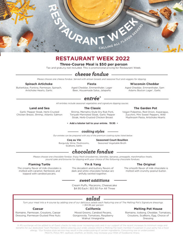 Seattle Restaurant Week 2022 : Menus, Dates, Highlights