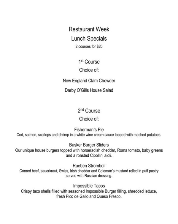 Newport Restaurant Week 2022 Fall - Rhode Island: Menus, Dates