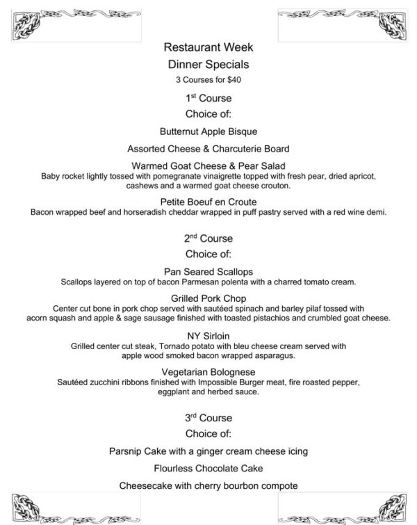 Newport Restaurant Week 2022 Fall - Rhode Island: Menus, Dates